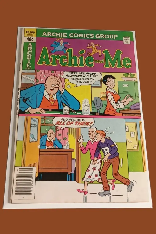Archie and Me #109 – Principal Weatherbee Cover – Bronze Age Archie ...